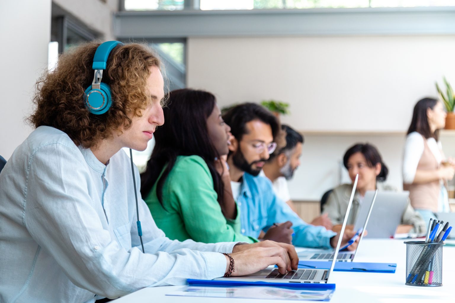 Grup tinta angajati - Școala Tech Nation